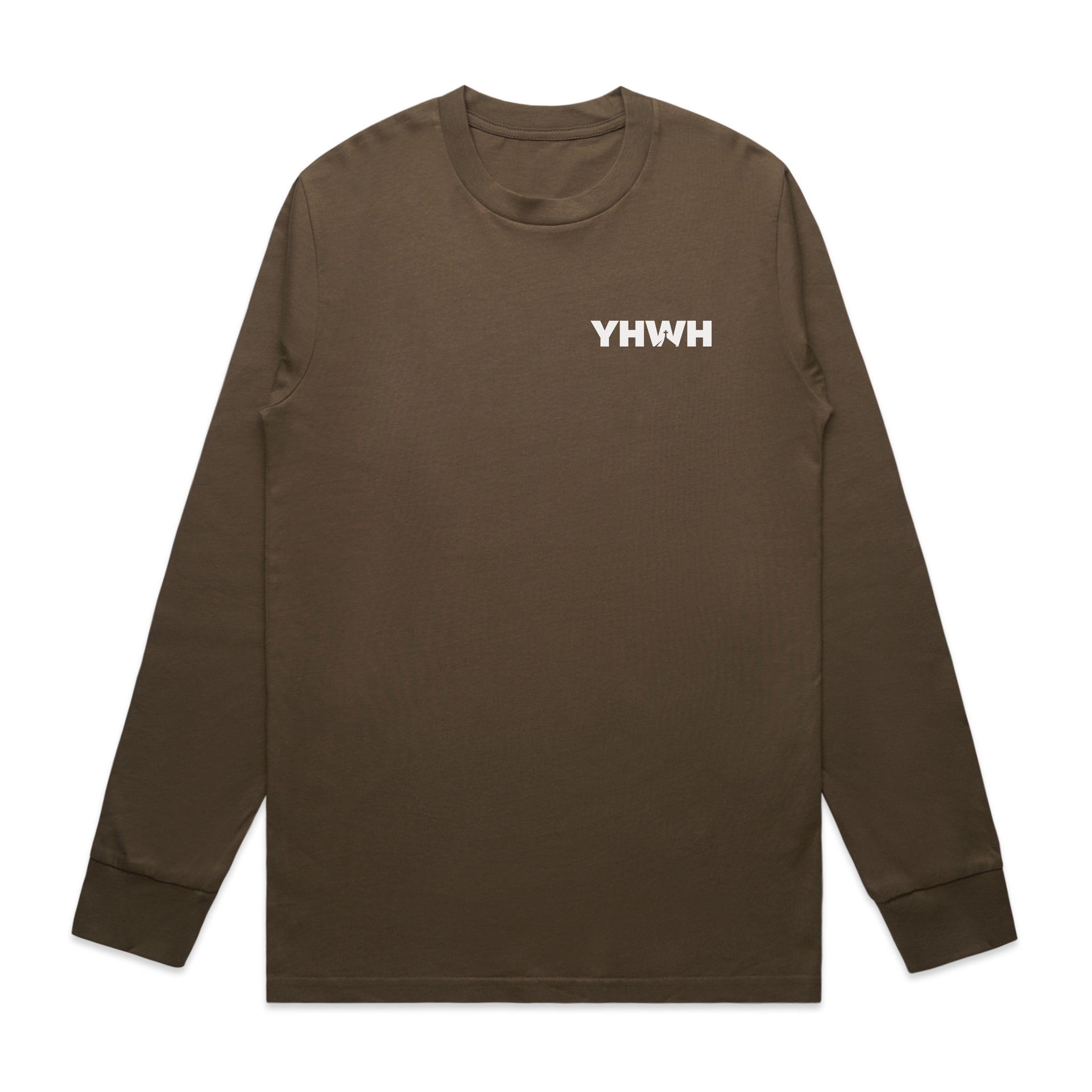 YHWH CROSS CLASSIC LONG SLEEVE - WHITE