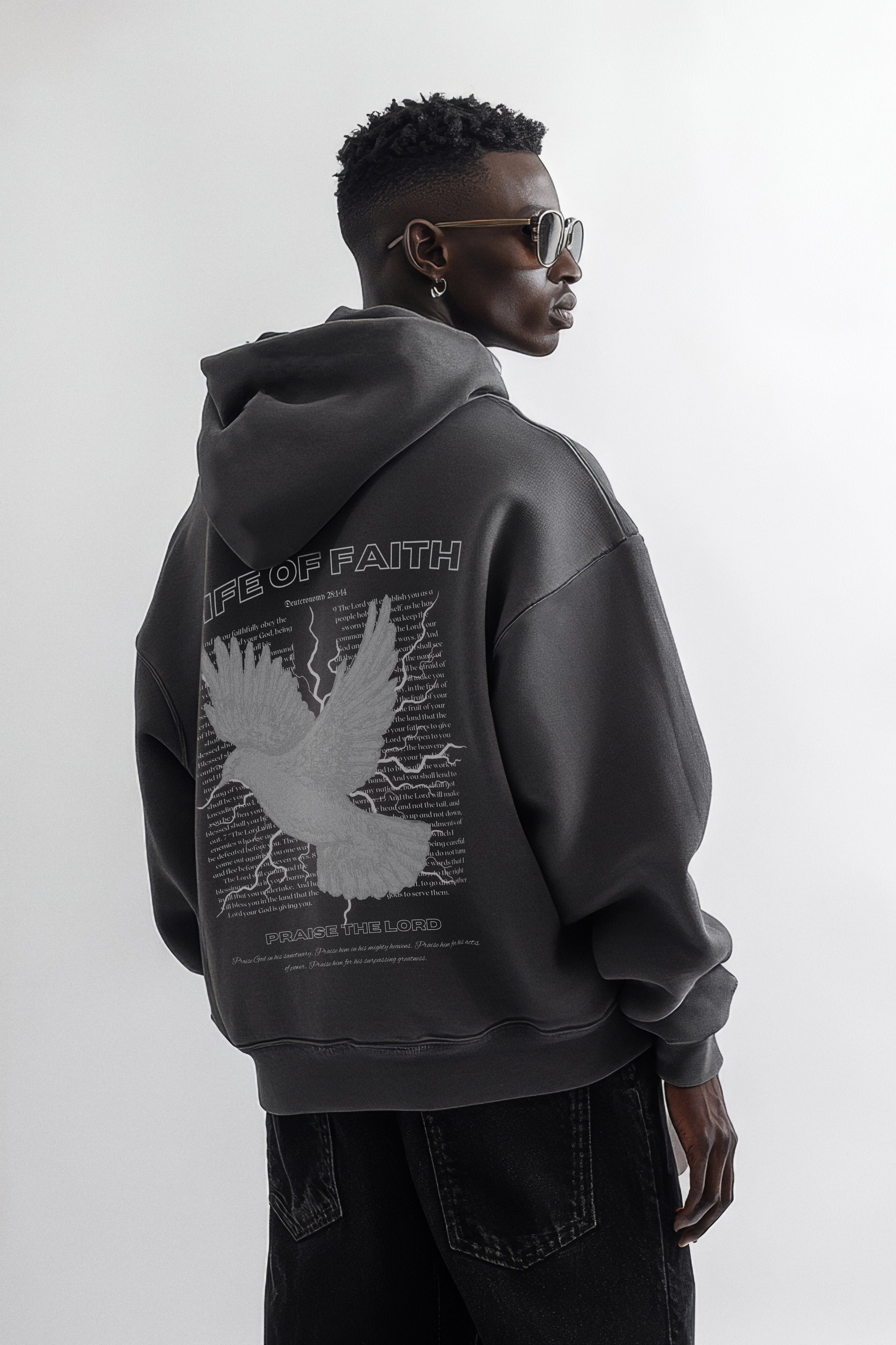 PRAISE THE LORD OVERSIZE HOODIE